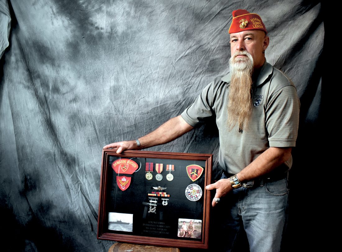 Marine Corps helped Sexton turn his life around | News, Sports, Jobs ...